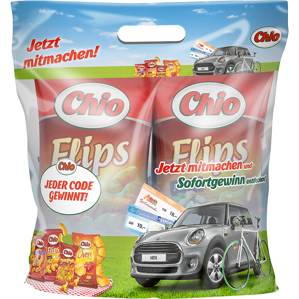 Chio Flips's · Corn and peanut snack • Migros