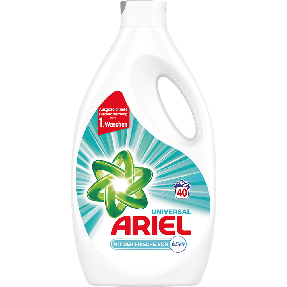 Ariel Actilift · Lessive liquide · Febreze Touch - 40 Lessives • Migros