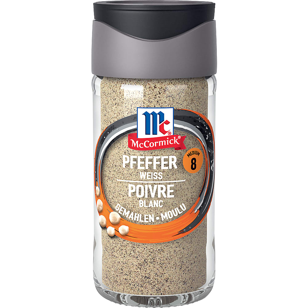 McCormick Pfeffer / Poivre · Poivre blanc moulu • Migros