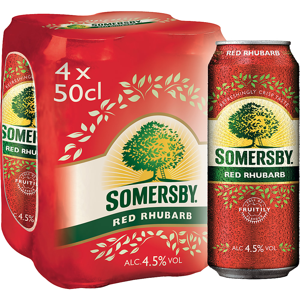 Somersby Red Rhubarb · Cider · Mit Alkohol : 4.5% • Migros
