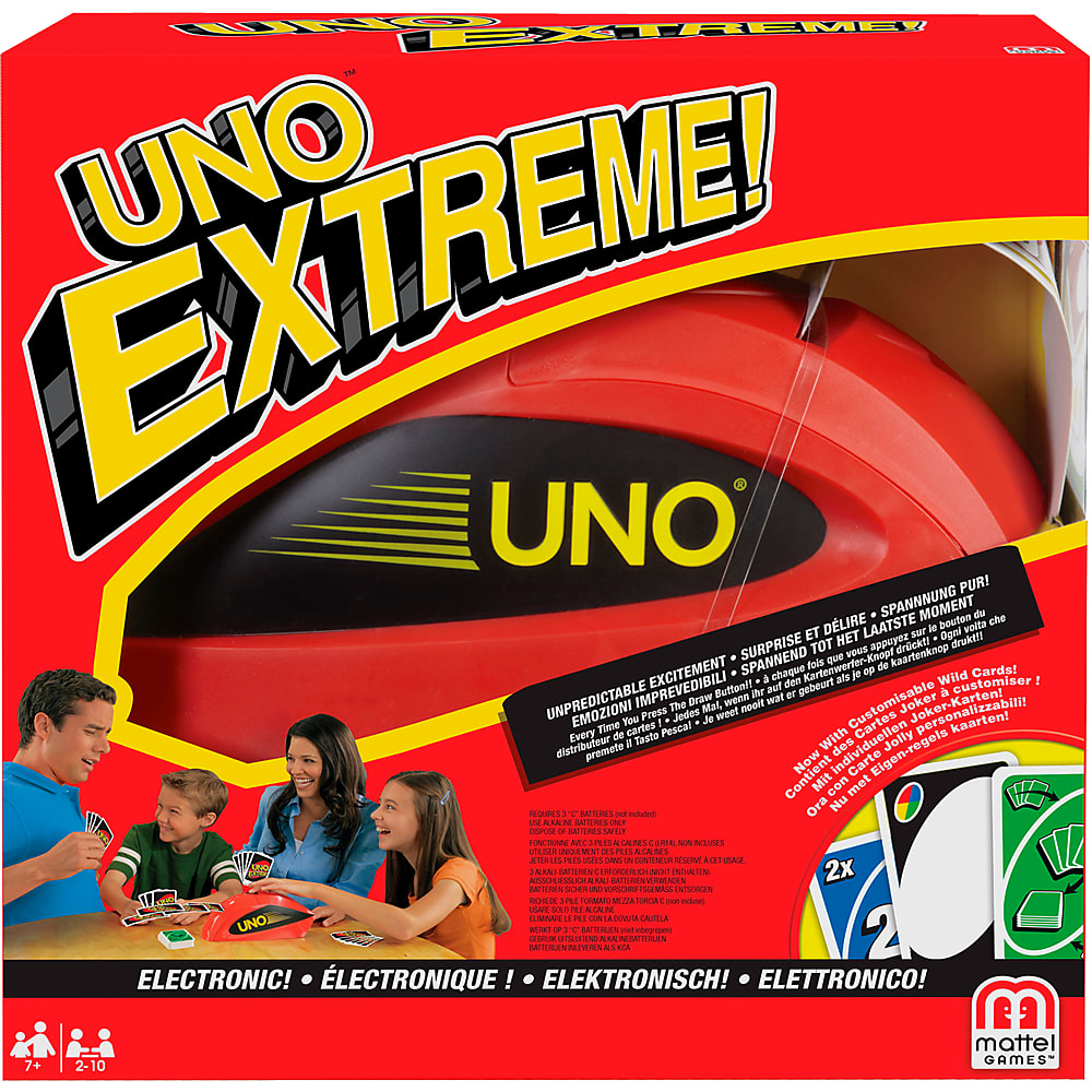 Uno Extreme! · Family game · 7 years and • Migros