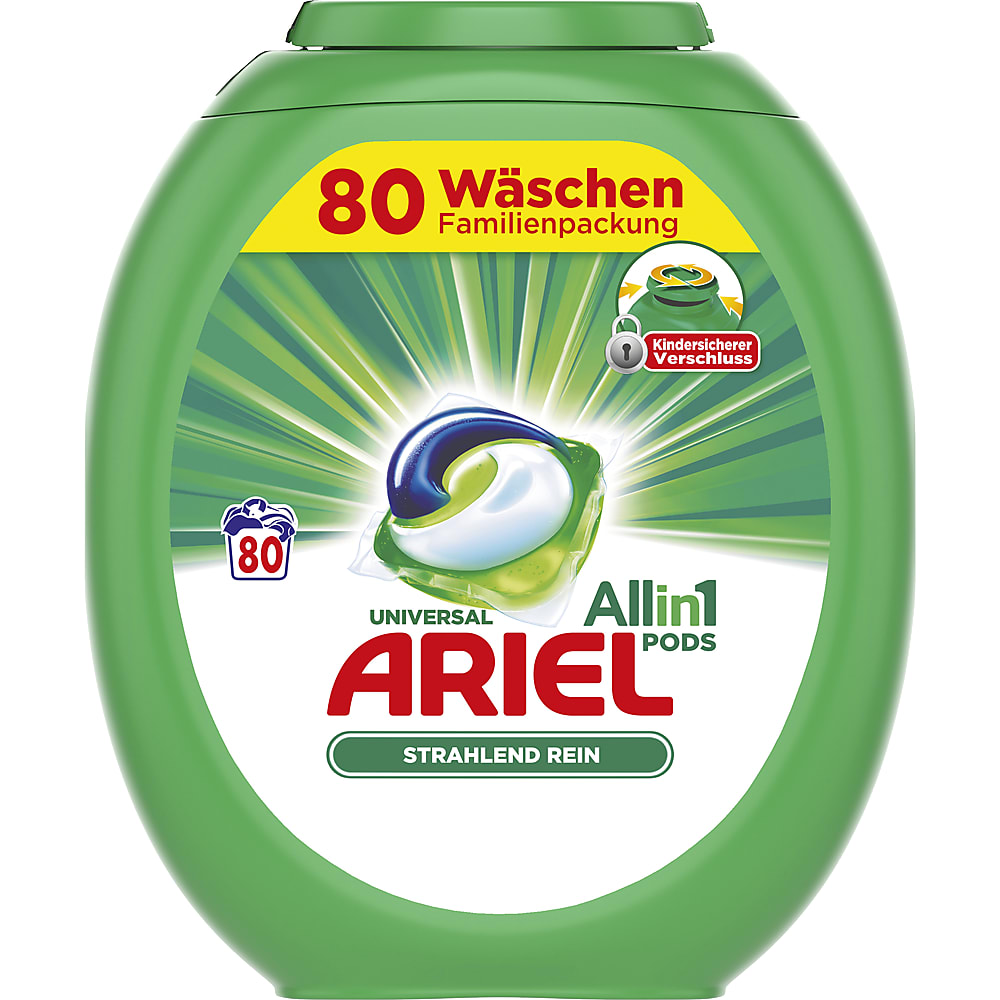 Ariel All in 1 Pods · Lessive en tablette · Classique - 80 Lessives ...