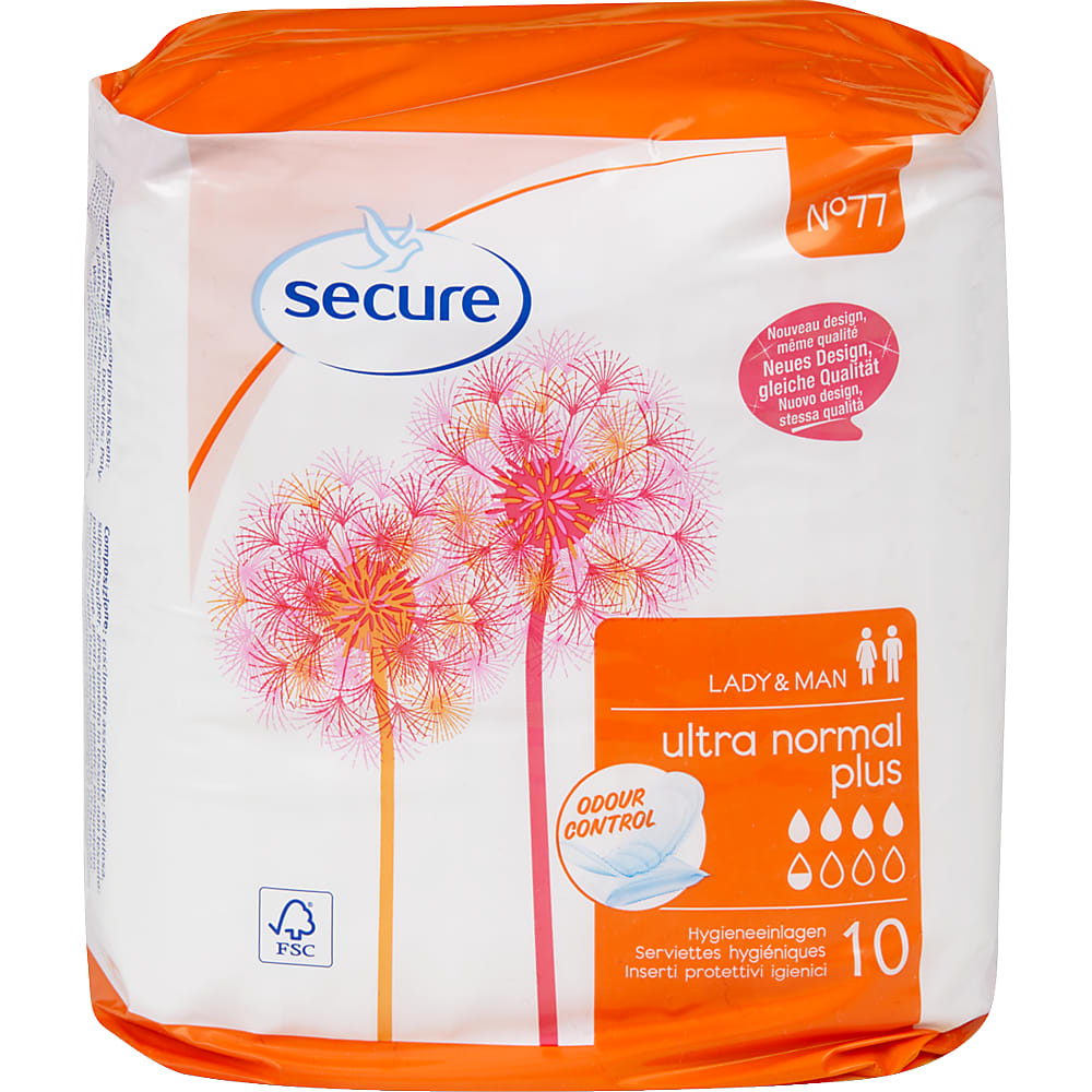 Secure N° 77 · Assorbenti igienici · Ultra Normal Plus - confezionati ...