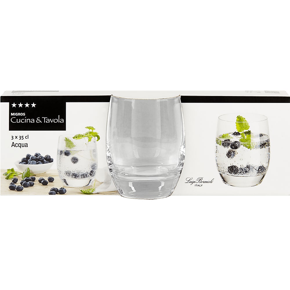 Cucina & Tavola · Water glass · Acqua - 35cl • Migros