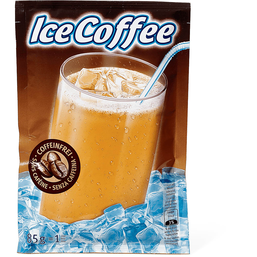 Ice Coffee · coffee powder · decaffeinated • Migros