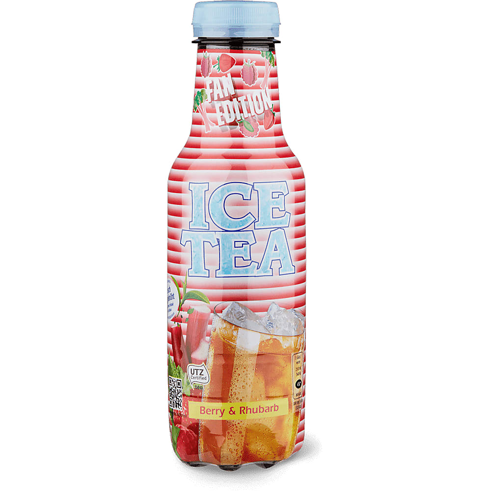 Ice Tea · Iced tea · Berries & rhubarb • Migros