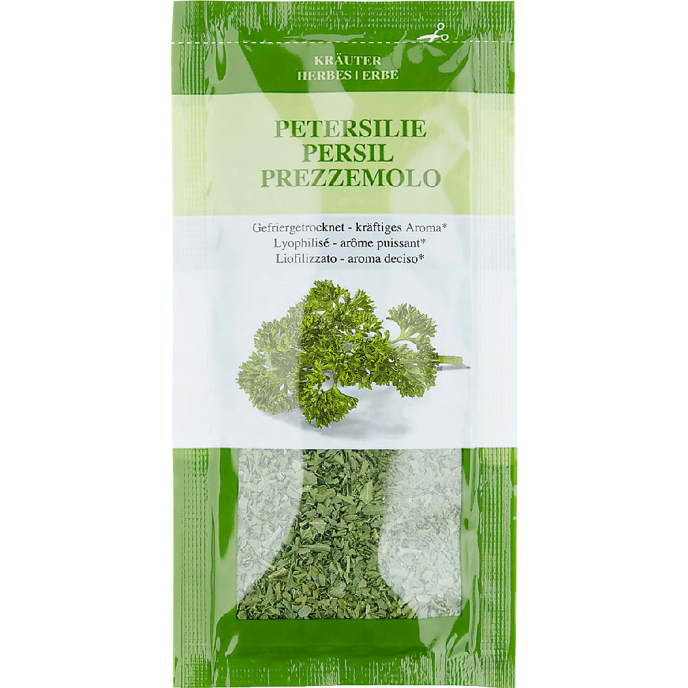 parsley · Freeze-dried - strong aroma • Migros