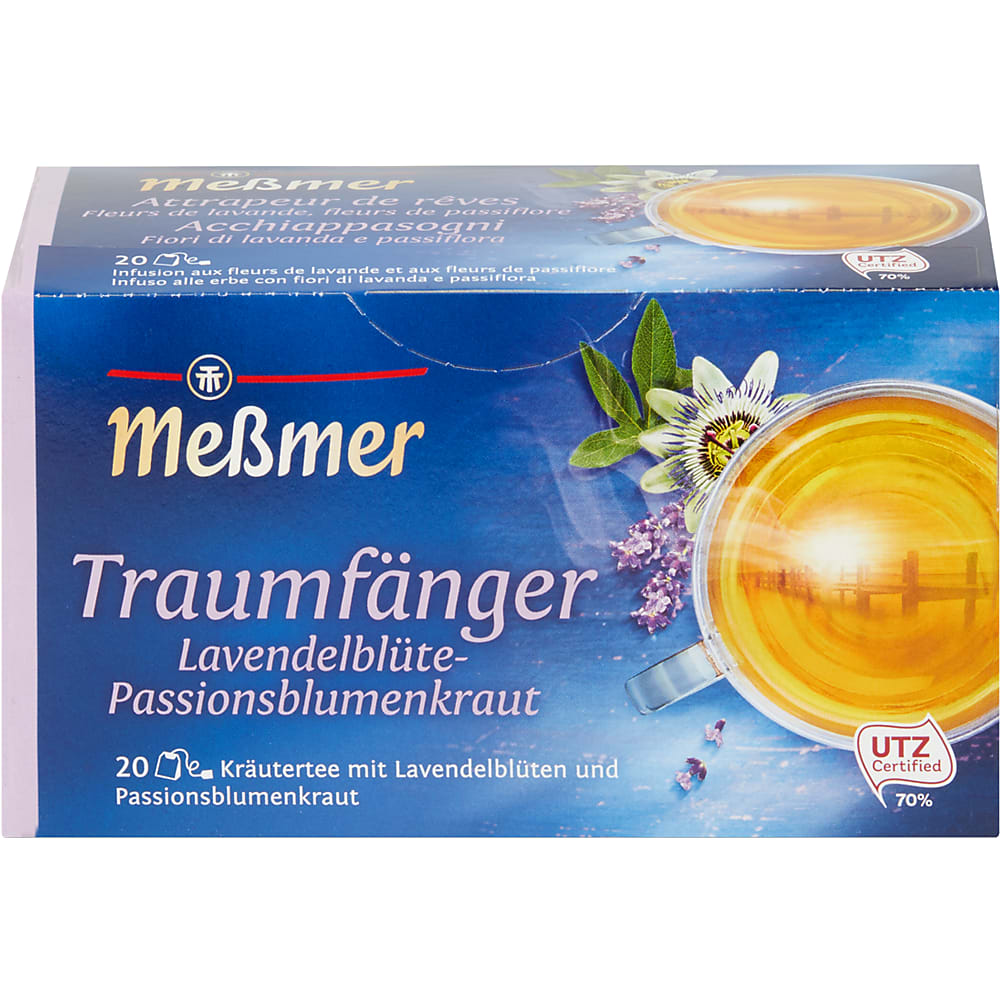 Messmer · Herbal Tea · with lavender flowers and passion flower herb ...