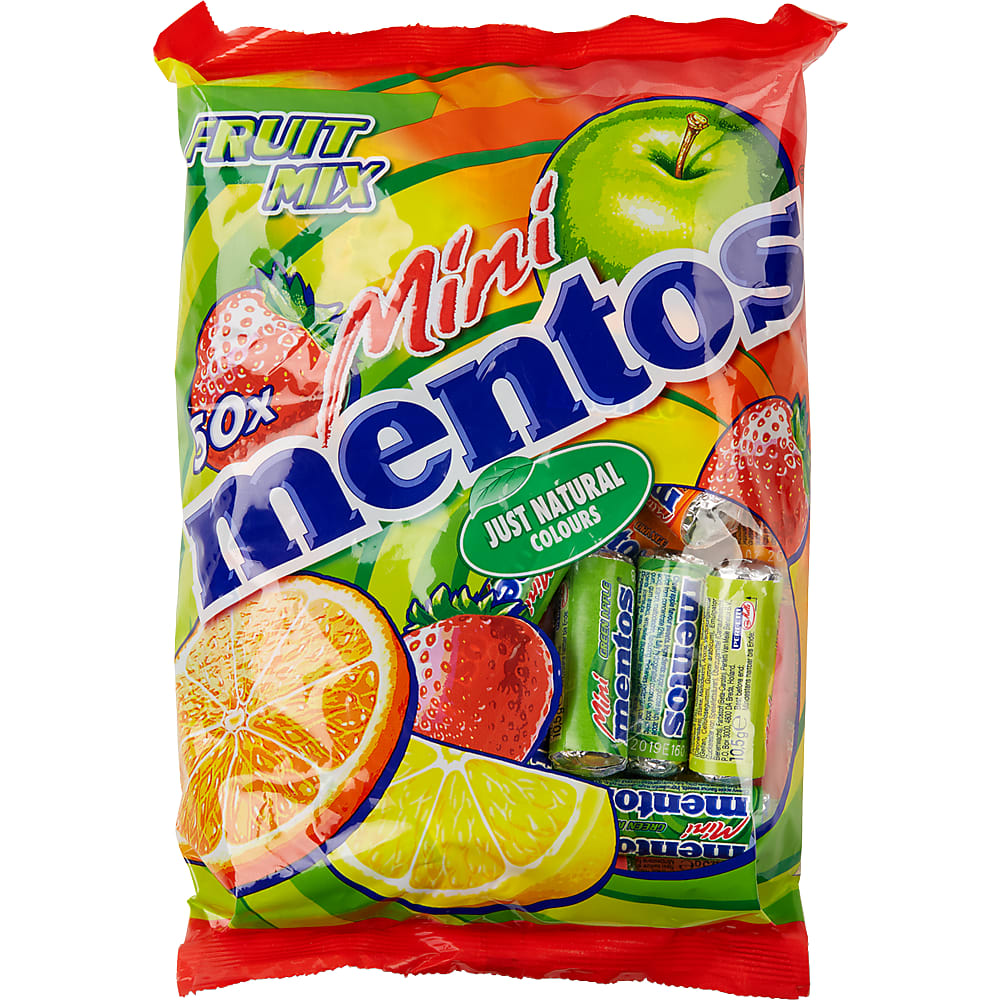 Mentos · Fruit-flavored lozenges • Migros