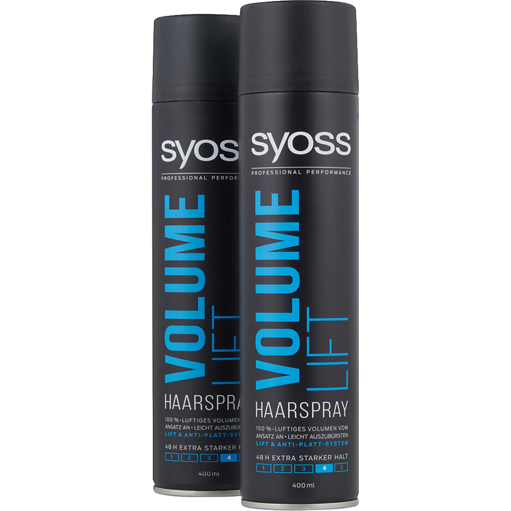 Syoss Volume Lift · Hairspray · Hold 4/5 • Migros