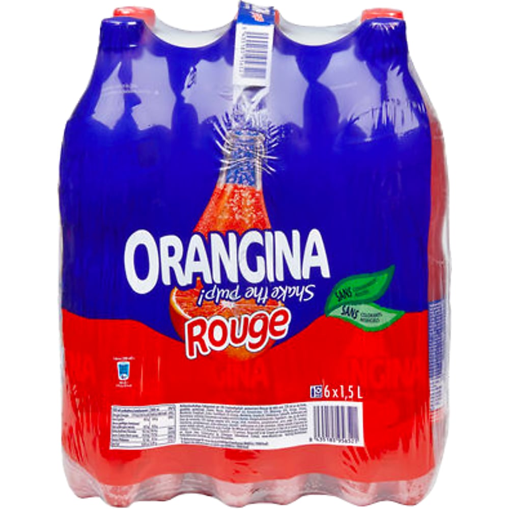 Orangina · Table drink with pulp of red oranges · Red • Migros