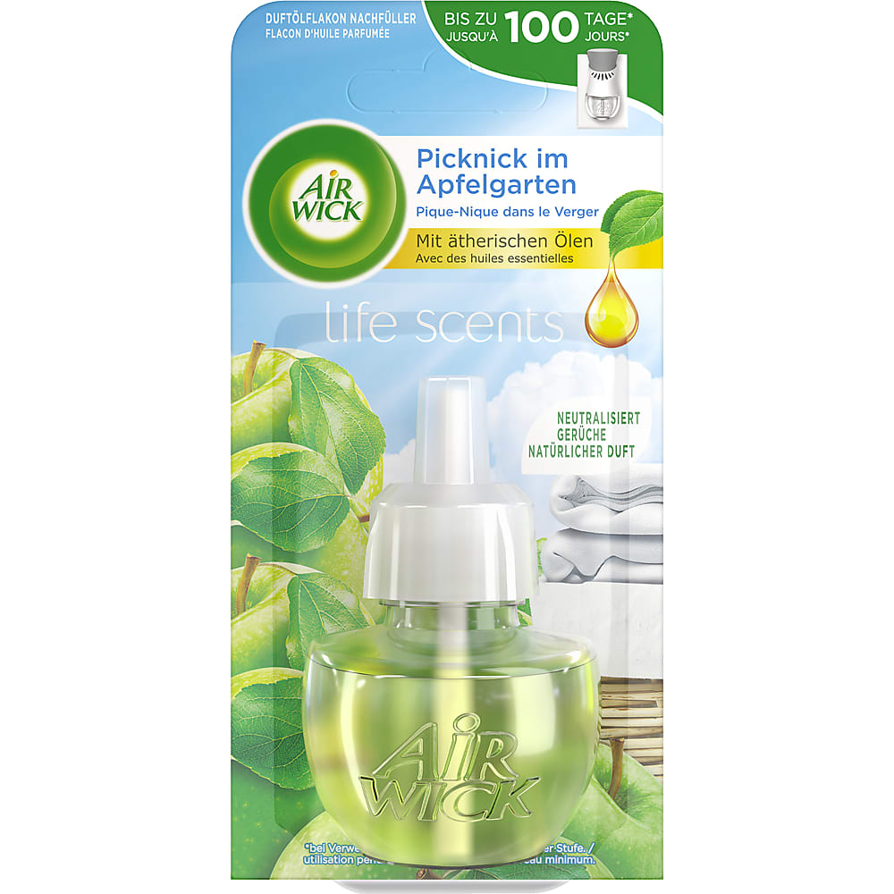 Air Wick life scents · Duftstecker - Nachfüllung · Picknick im Apfelgarten • Migros
