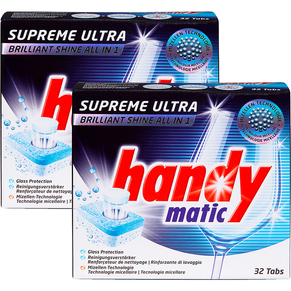Handymatic Supreme All in 1 · Tabs for dishwashers • Migros