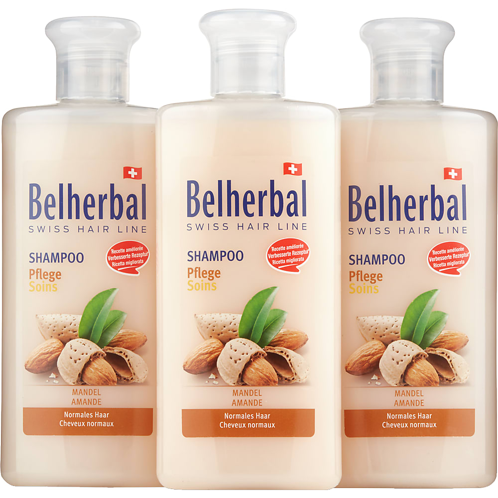 Belherbal Swiss Hair Line · Care Shampoo · For normal hair - Almond ...