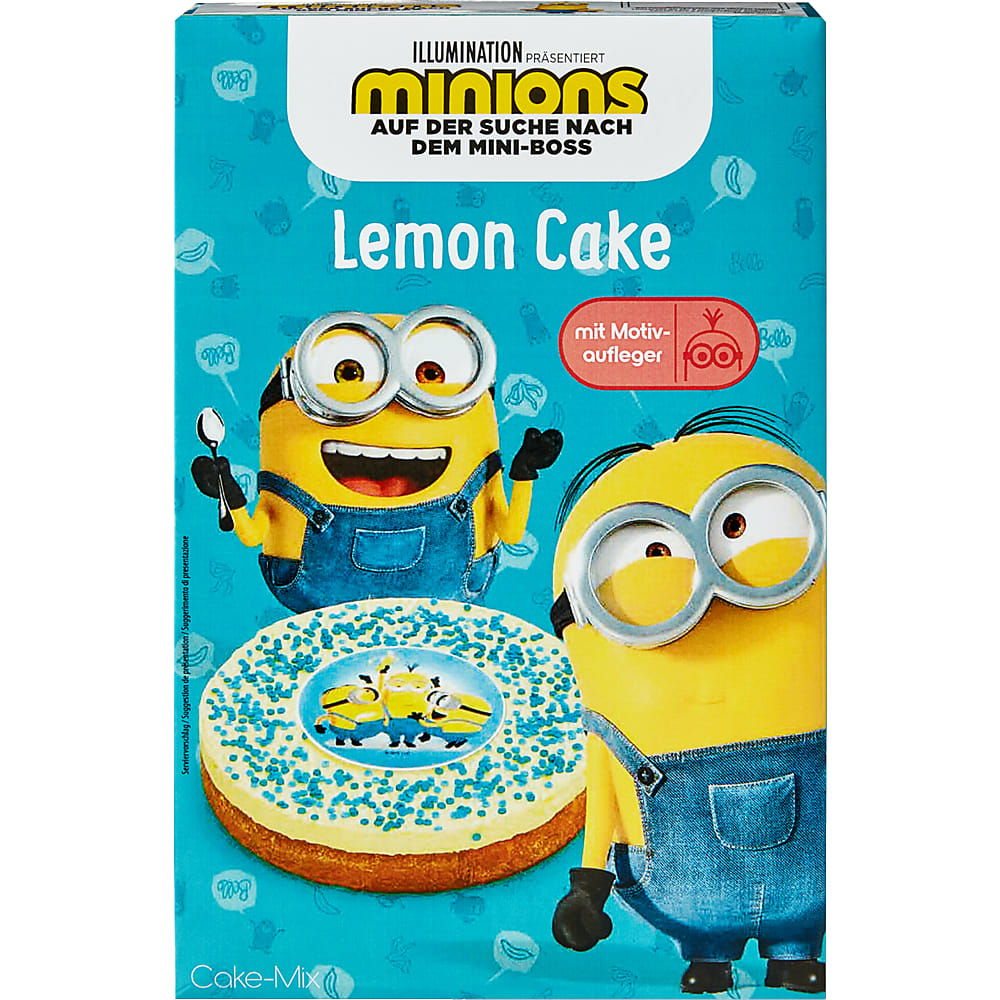 Minions · Lemon cake mix • Migros
