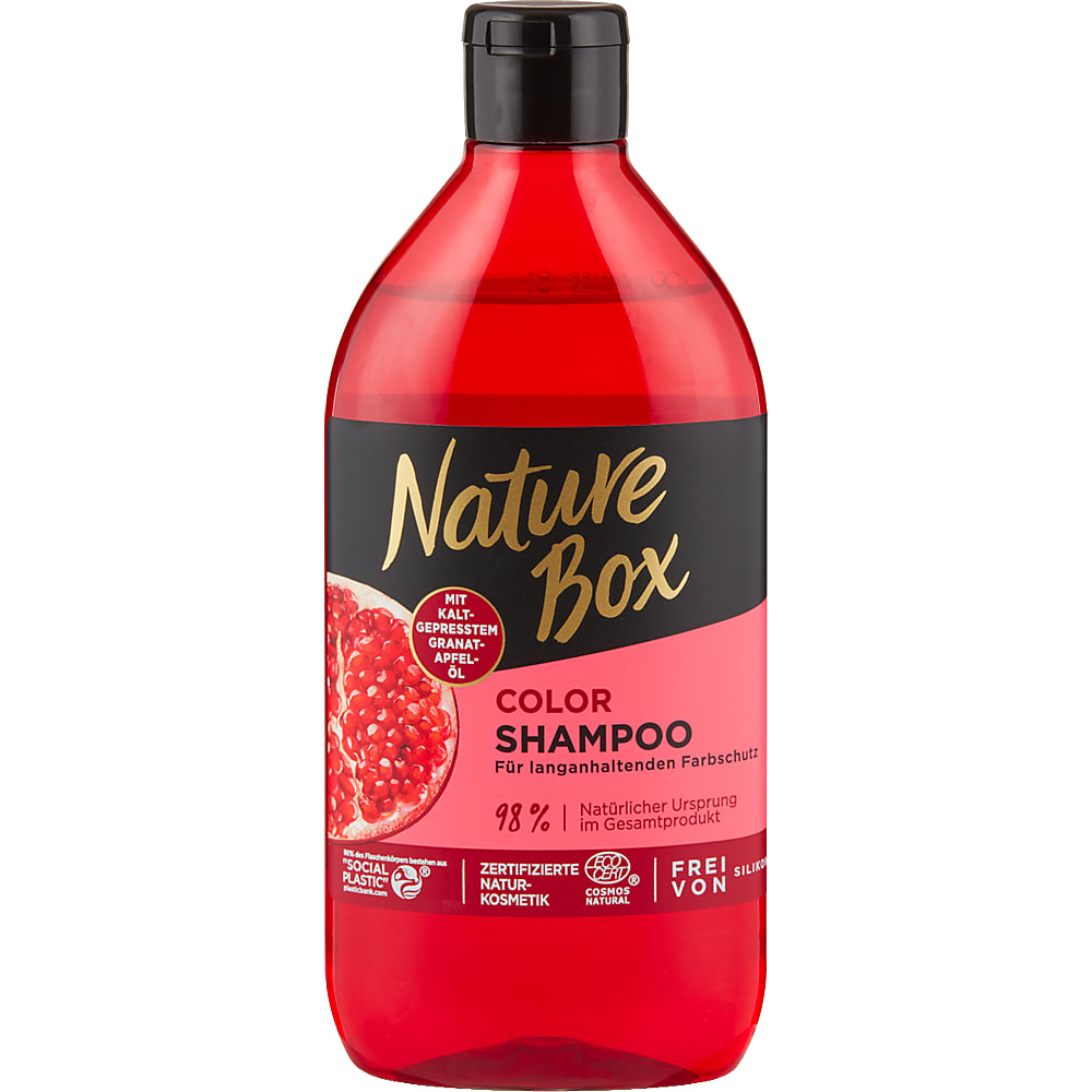 Buy Nature box · Shampoo · Pomegranate • Migros
