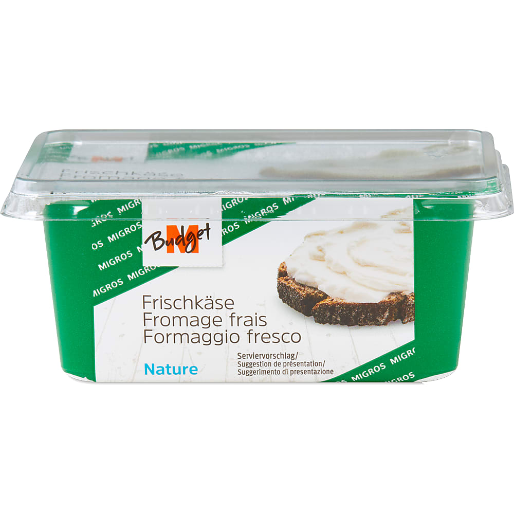 Buy M-Budget · Cream cheese · Nature • Migros Online