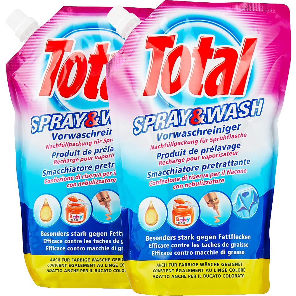 Total Spray & Wash · Pre-wash cleaner • Migros