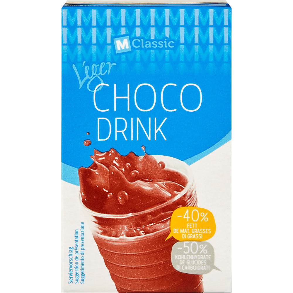 Buy M-Classic Léger · Choco Drink • Migros Online