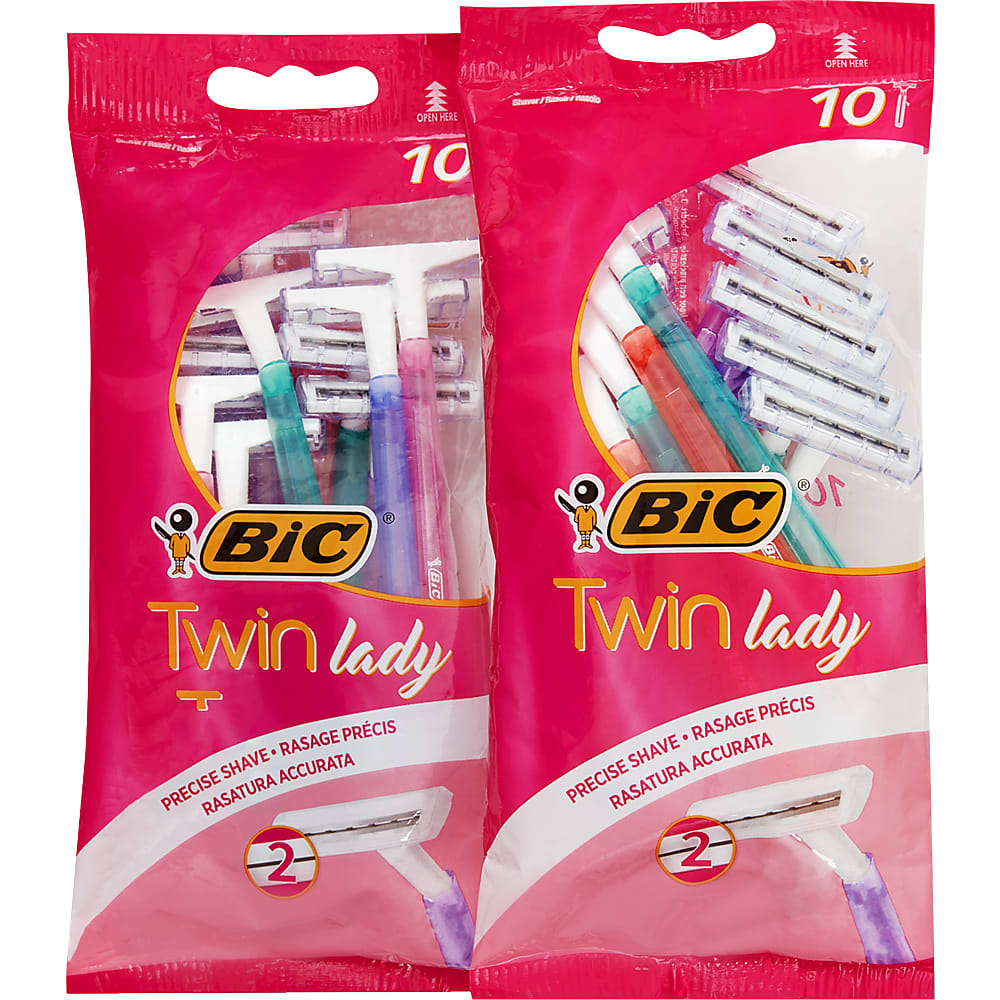 Bic Twin Lady · Disposable razors · 2 blades • Migros