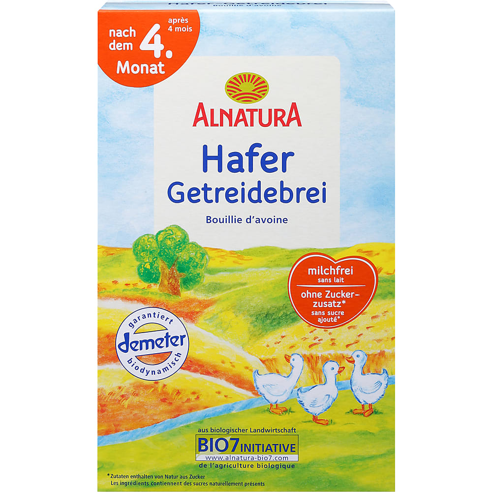 Alnatura Demeter · Oats Corn porridge · free sample • Migros