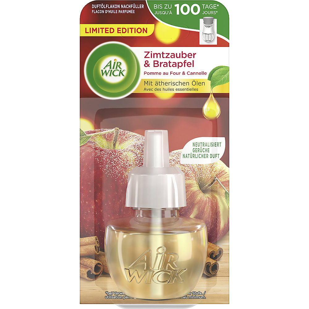 Air Wick · Elektrischer Duftstecker Nachfüllflakon · Zimtzauber & Bratapfel • Migros Online