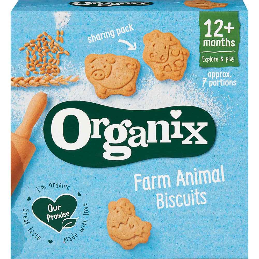 Organix Bio · Biscuits pour bébés · Dès 12 mois • Migros
