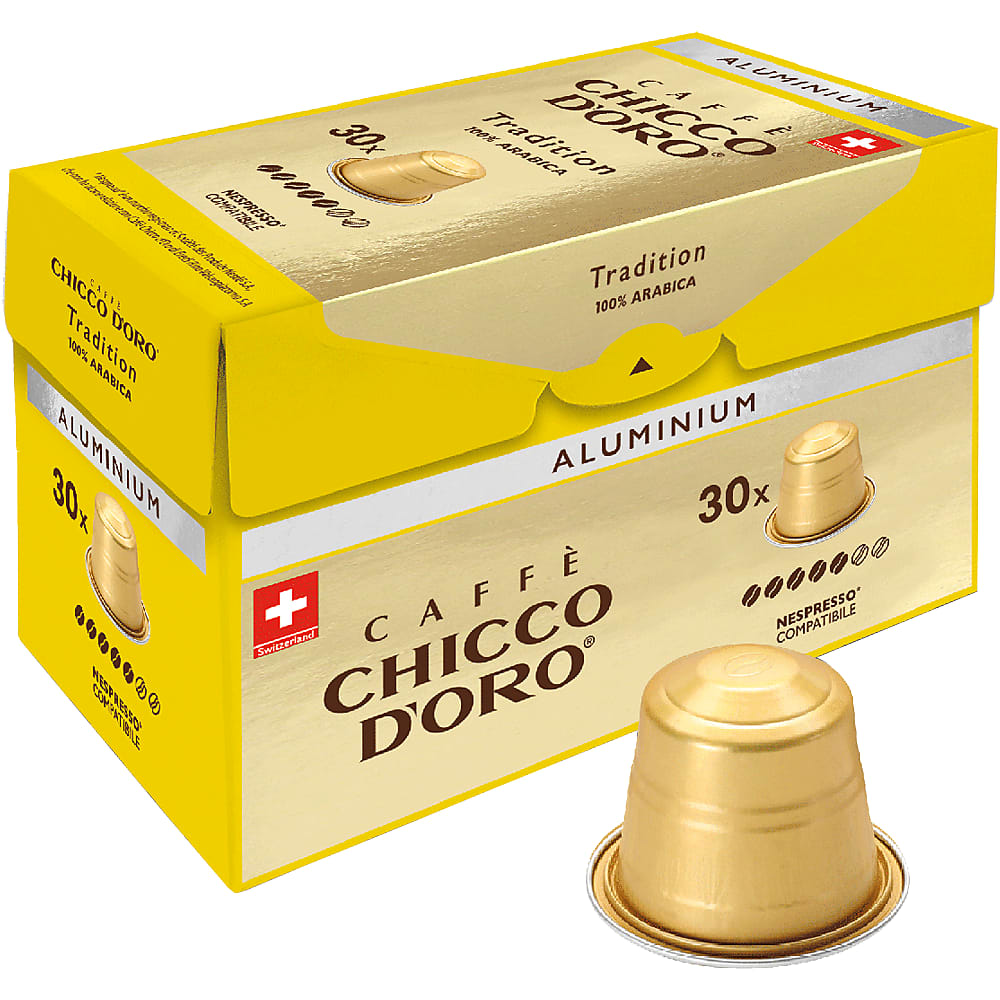 Chicco D'Oro · Capsules de café en aluminium · Tradition - compatible ...