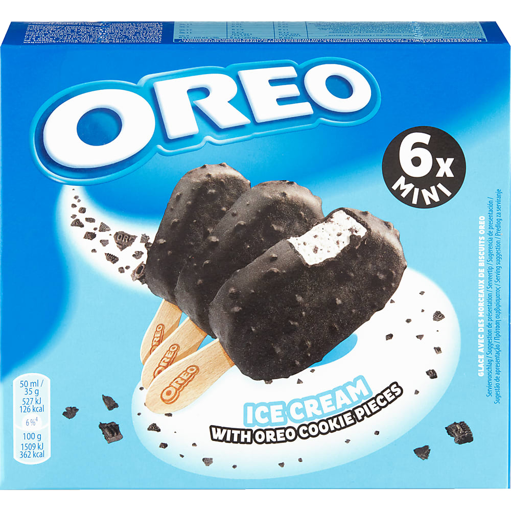 Oreo Mini · Glace avec des morceaux de biscuits Oreo • Migros