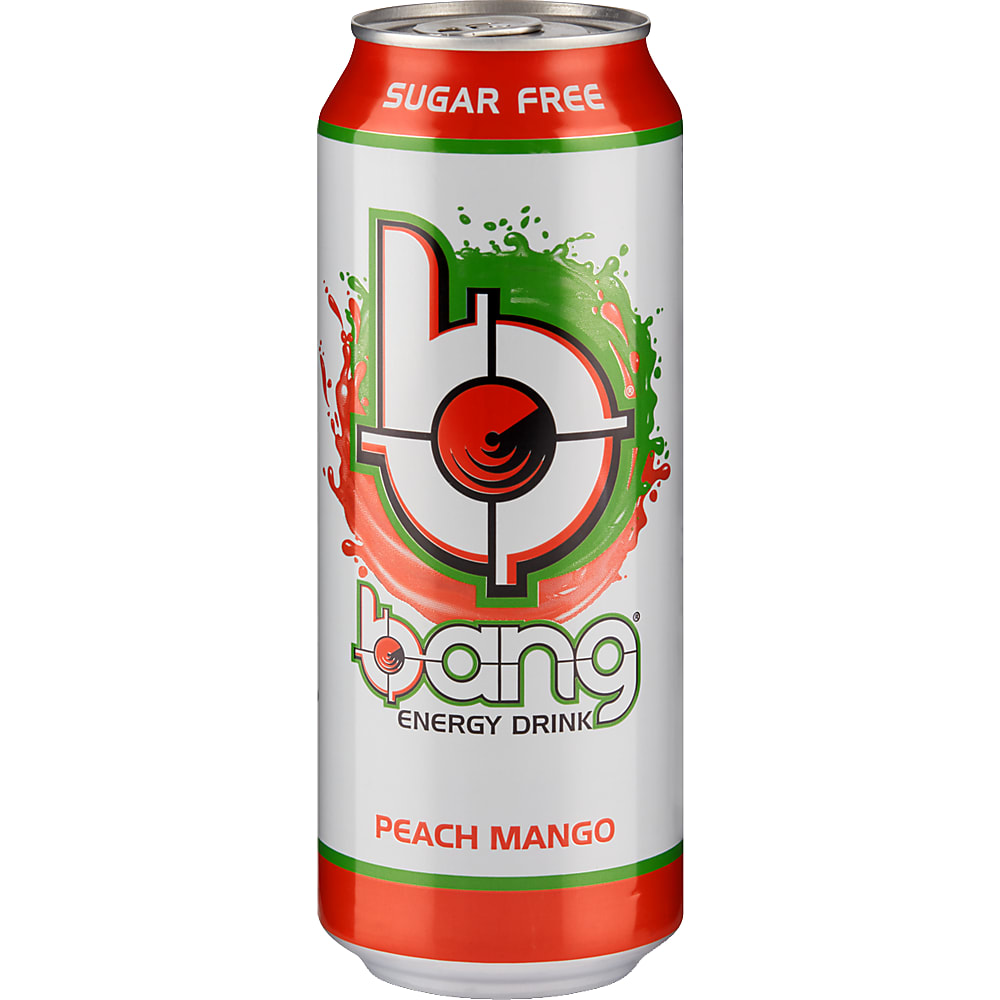 Bang Sugar Free · Energy drink · Peach Mango • Migros