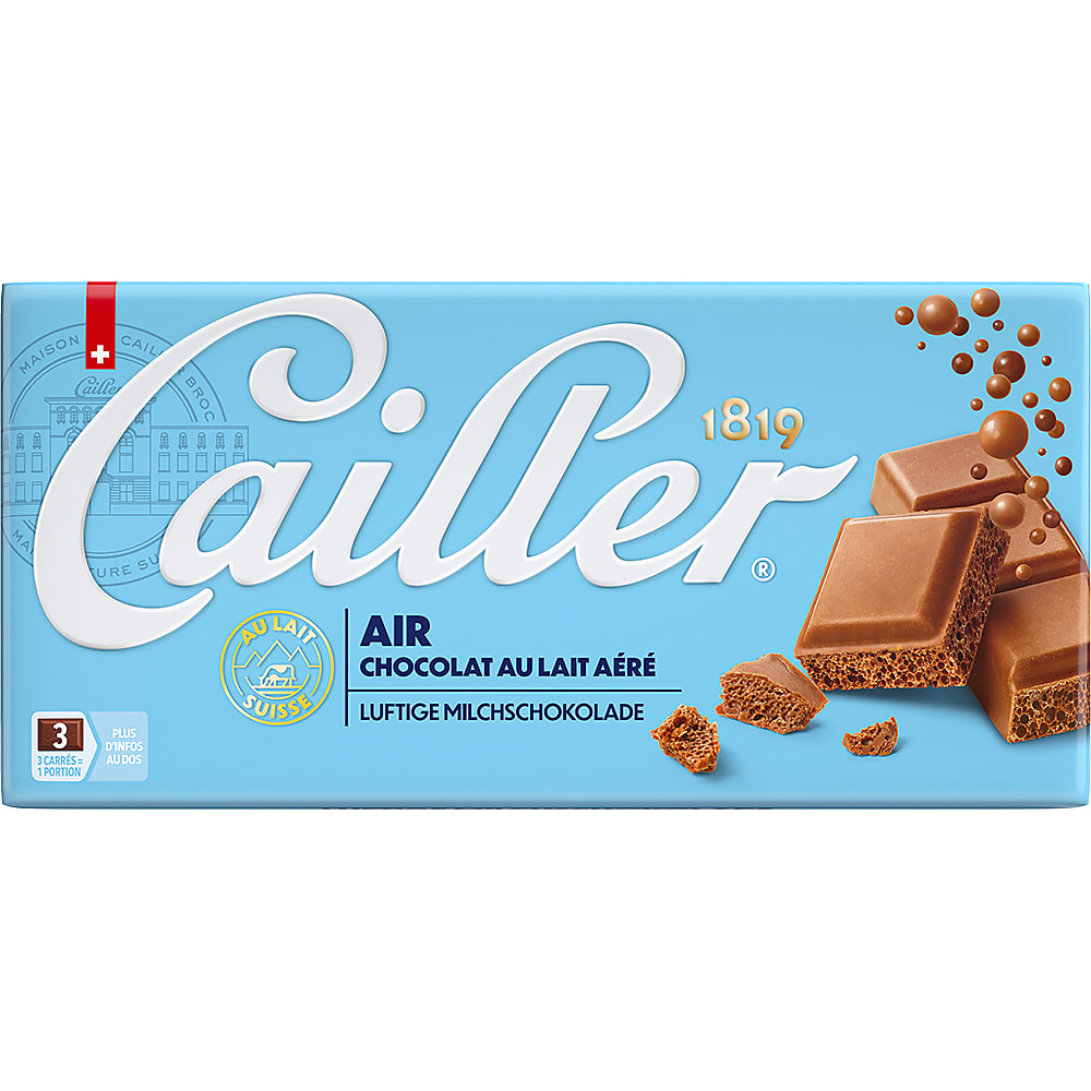 Cailler · Tablette de chocolat · Au lait • Migros