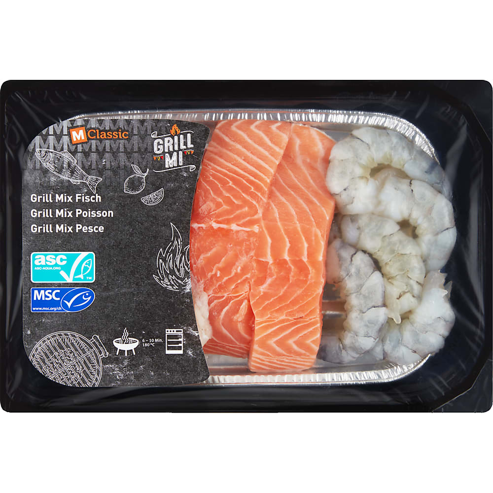 M-Classic GrillMi ASC MSC · Fish Mix Grill • Migros
