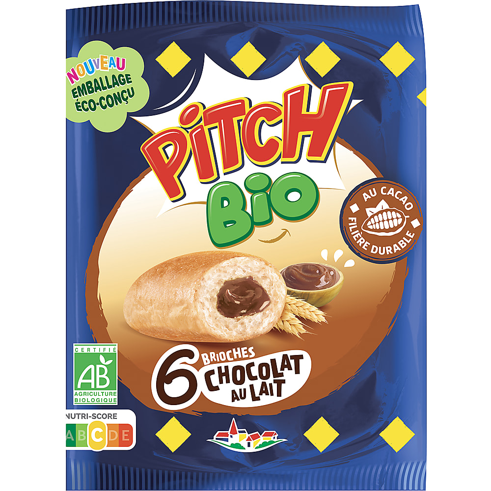 Pasquier Pitch · Bio Brioches mit Schokoladenfüllung • Migros