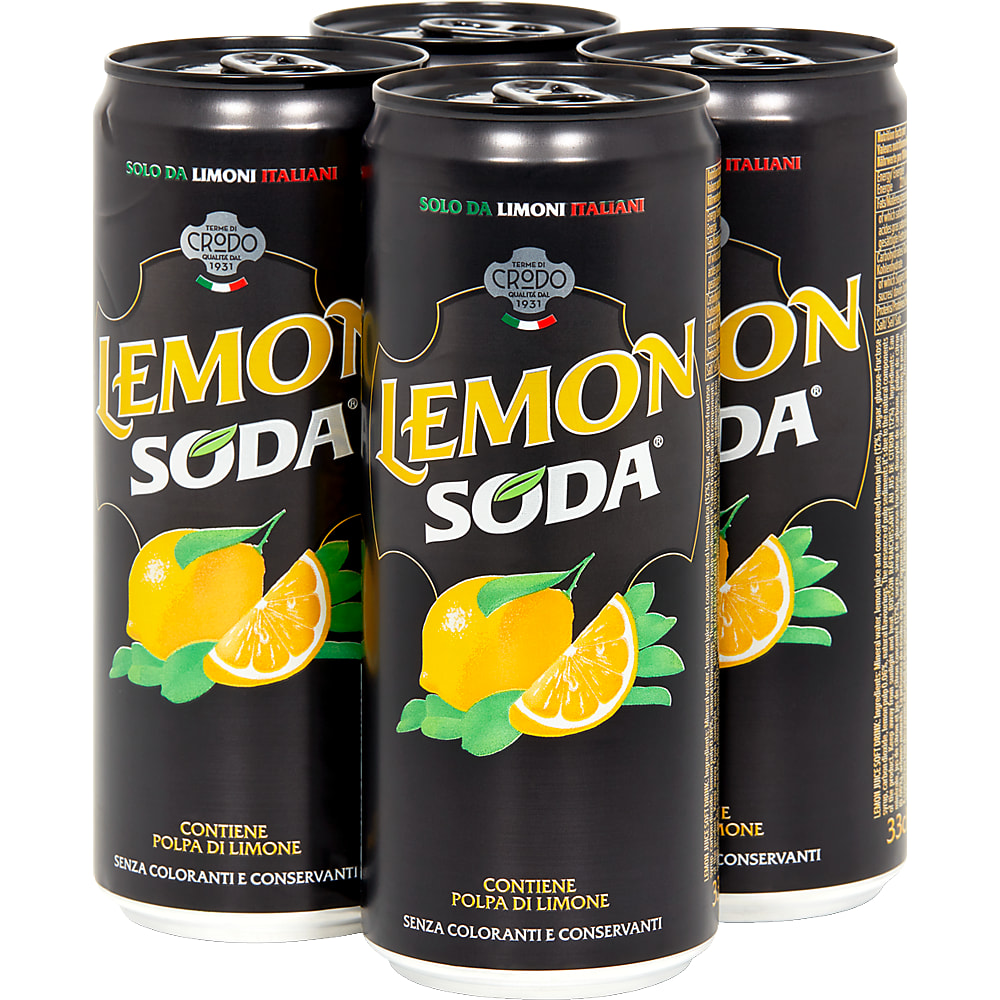 Terme di Crodo LemonSoda · Lemonade · Lemon • Migros