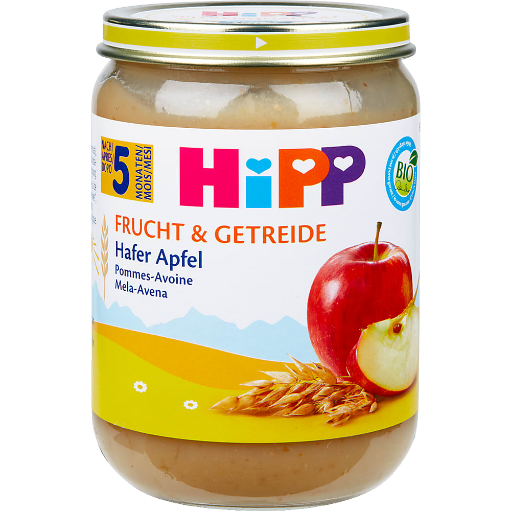 HiPP Bio · Baby fruit jar apple-oat · From 5 months • Migros