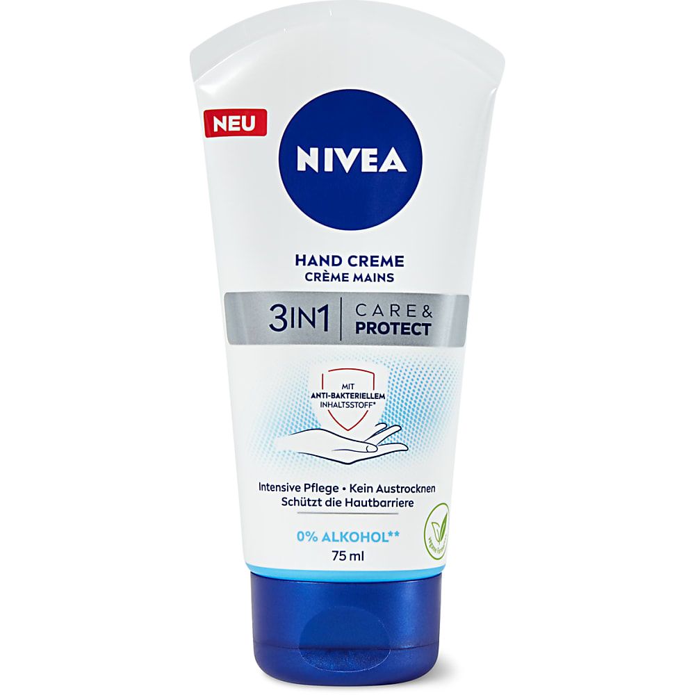 Nivea Care & Protect · Hand cream · 3 in 1 • Migros