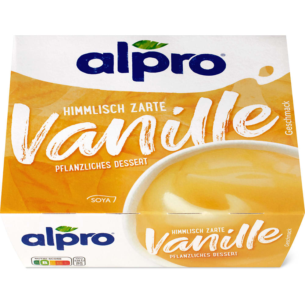 Alpro · Plant-based dessert · Vanilla • Migros