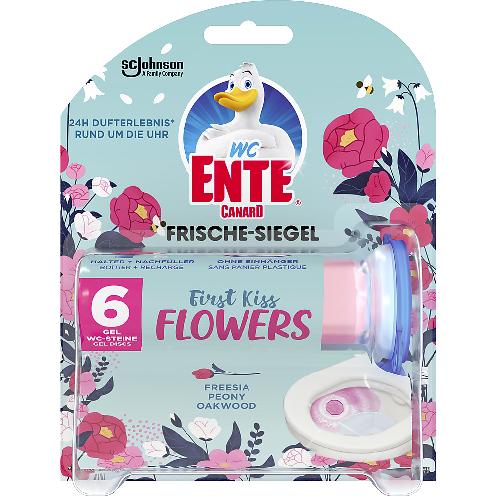 WC-Ente Canard Fresh Discs · WC-Discs · 6 Pastillen zu 6ml, First Kiss ...
