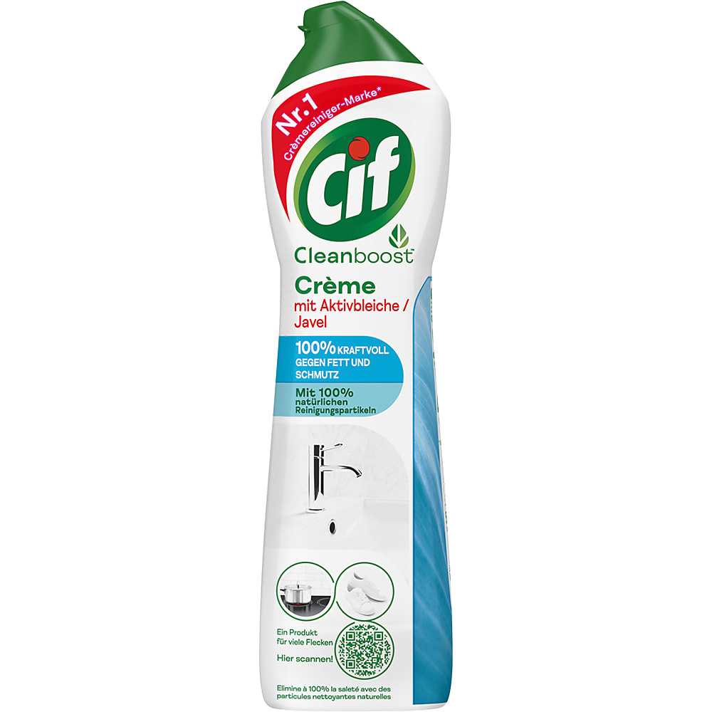 Cif Cleanboost · Allzweck-Cremereiniger · Javel • Migros