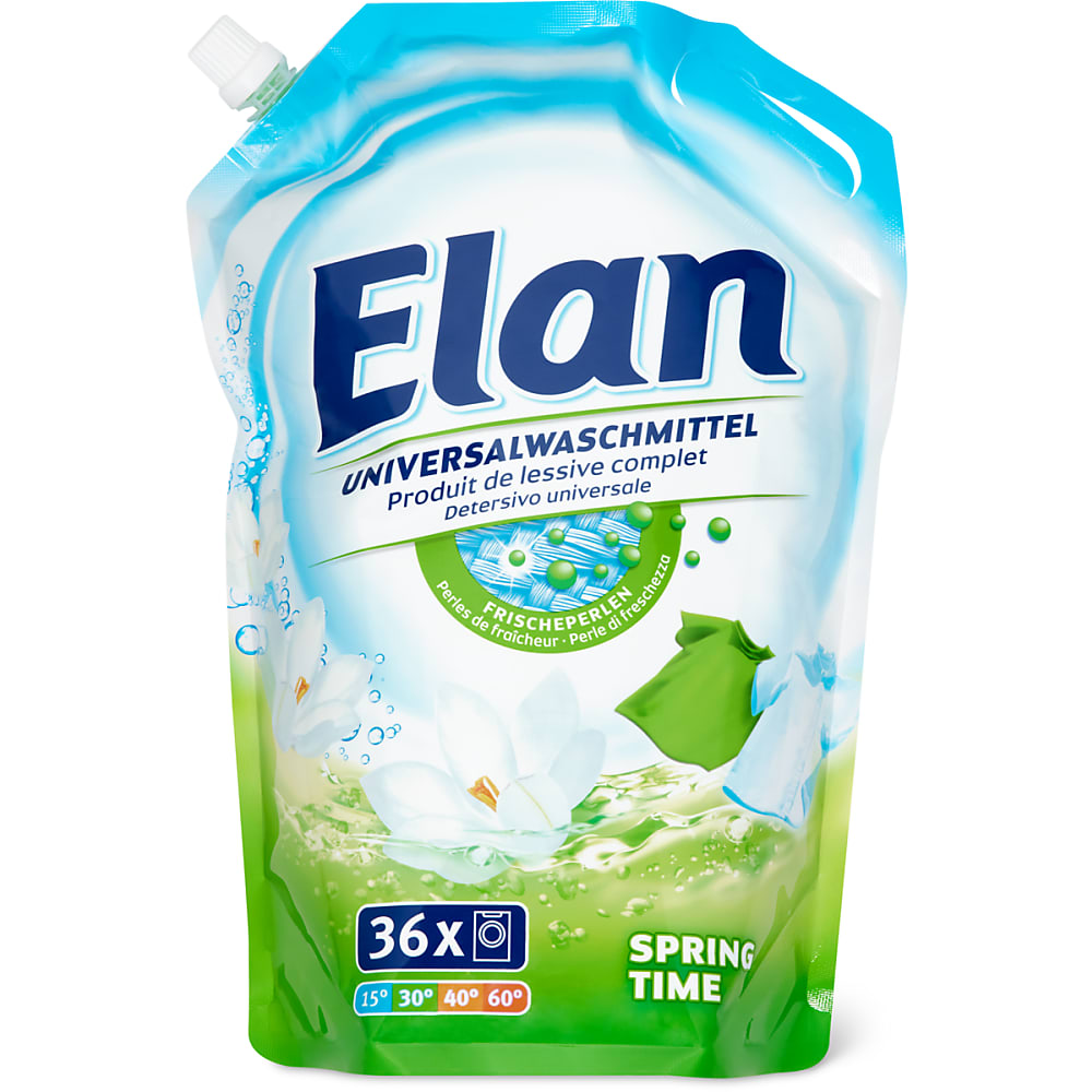 Elan · Liquid laundry detergent · 36 wash cycles, Spring Time • Migros ...