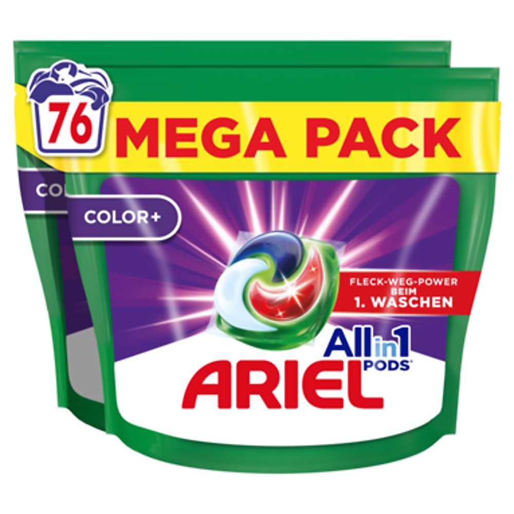Ariel Color+ · Lessive en capsules · pods all-in-1 • Migros