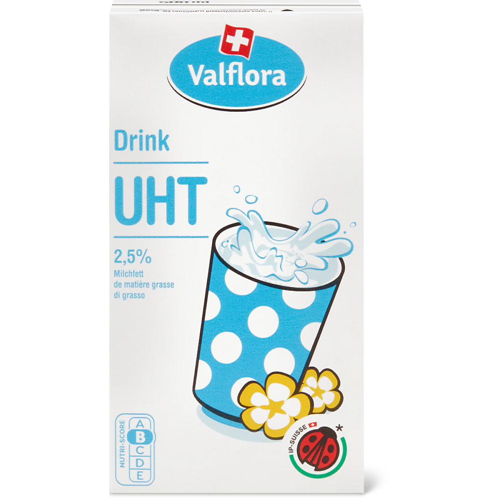 Kaufen Valflora IP-SUISSE · Milch Drink · 2.5% Fett, UHT • Migros Online