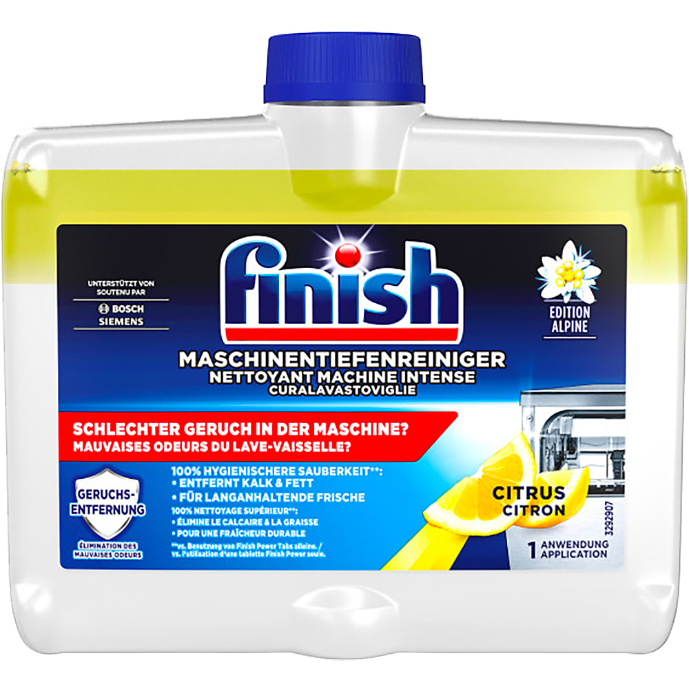 Kaufen Finish Calgonit · Maschinenreiniger · Citrus, Alpine Edition ...