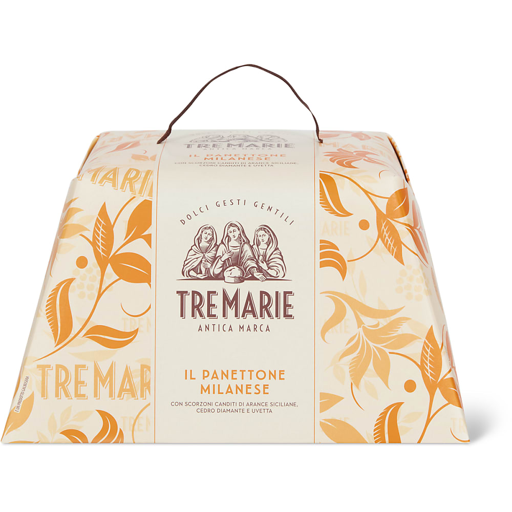 Tre Marie · Panettone Milanese · With sultanas and candied fruit • Migros