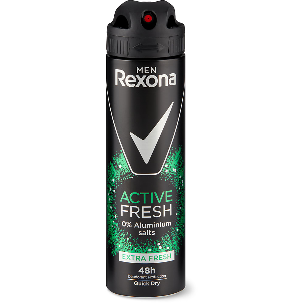 Rexona Men · Deodorant spray · Active Fresh - Antiperspirant - 48h • Migros