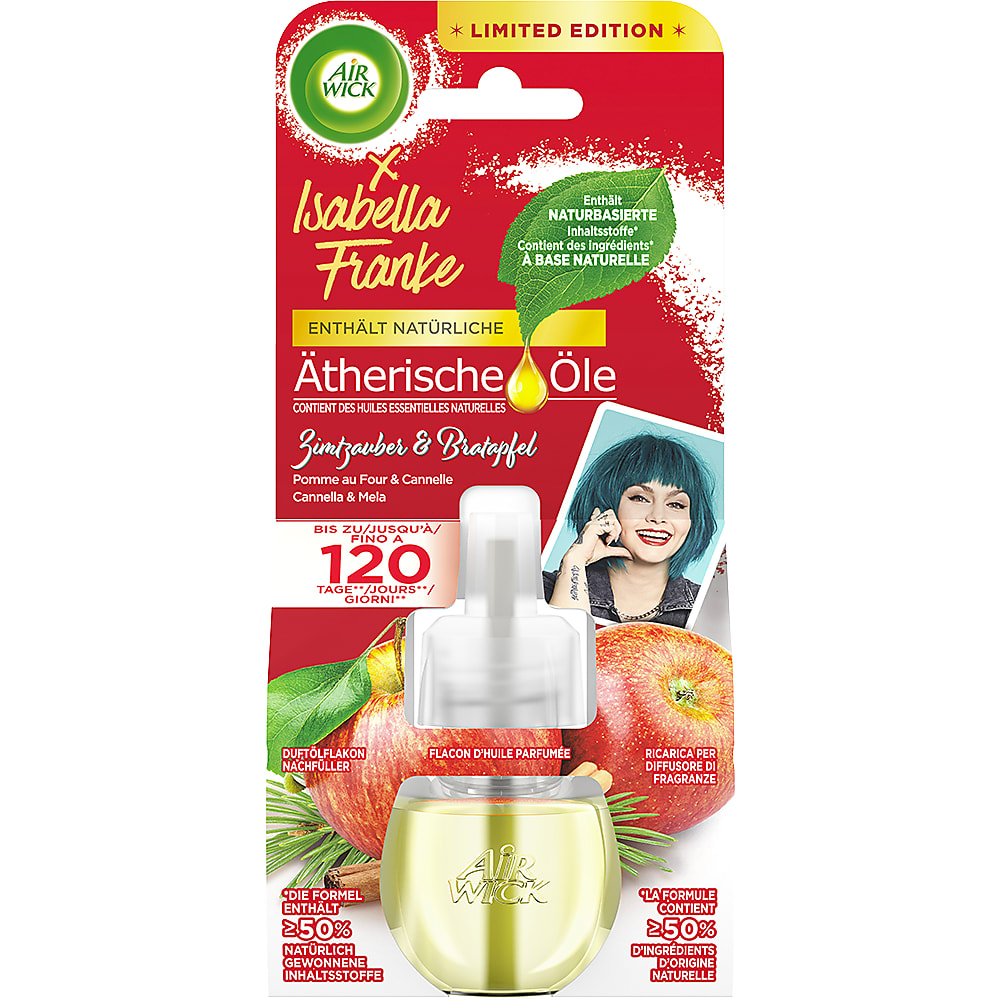 Air Wick · Elektrischer Duftstecker Nachfüllflakon · Zimtzauber & Bratapfel • Migros Online