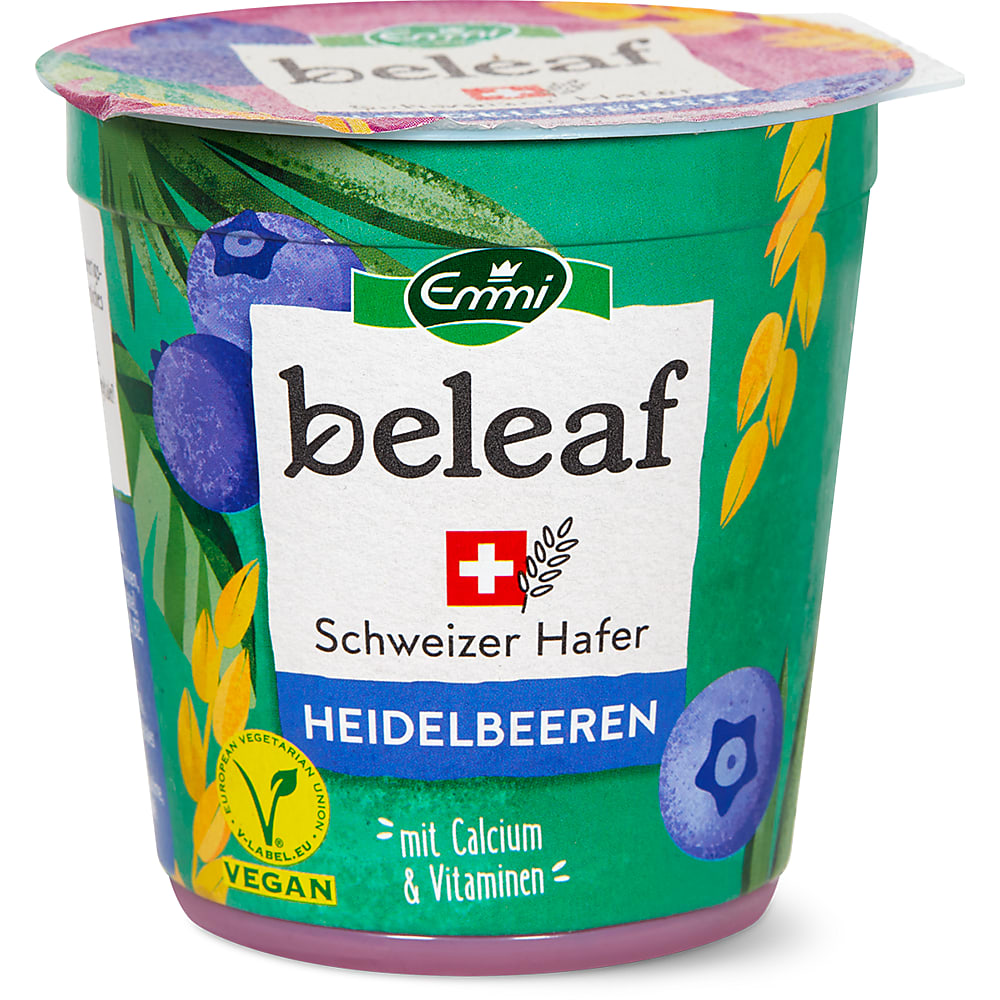 beleaf · Vegurt · Oat Blueberry - Vegan - Free sample • Migros