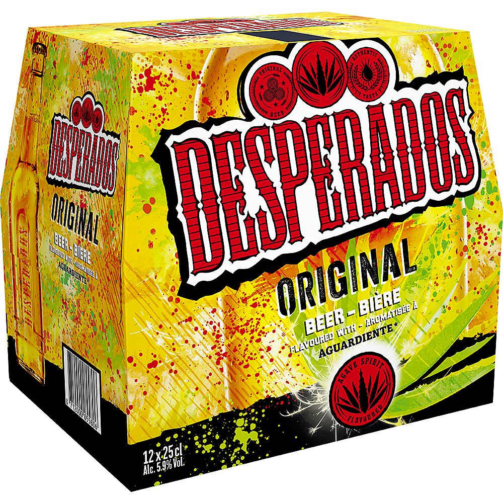 Desperados Original · Flavoured beer · Aguardiente • Migros Online