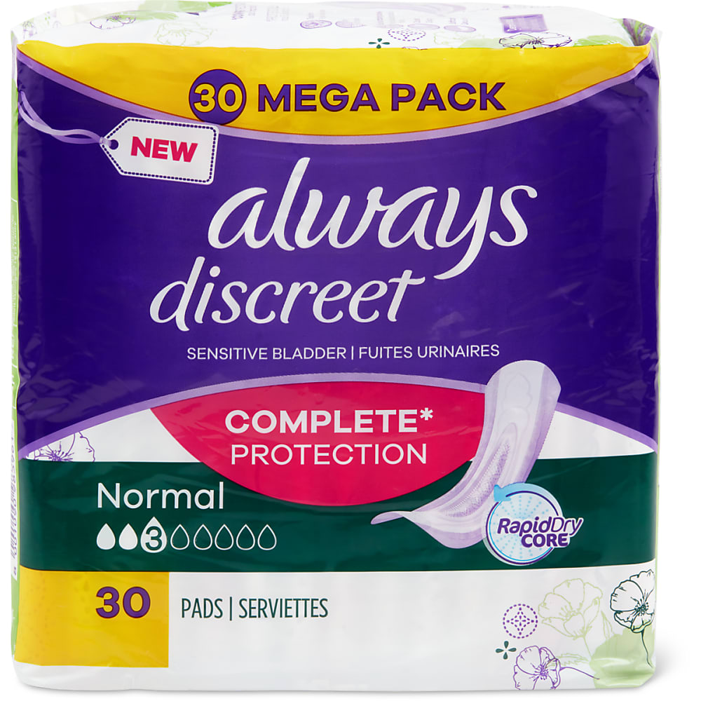 Always Discreet · Damenbinden · Normal, Blasenschwäche • Migros