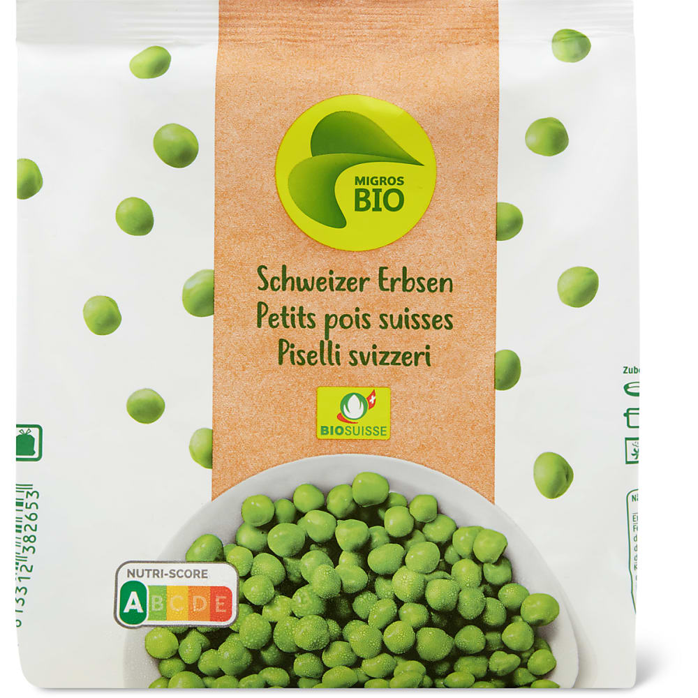 Migros Bio · Schweizer Erbsen • Migros